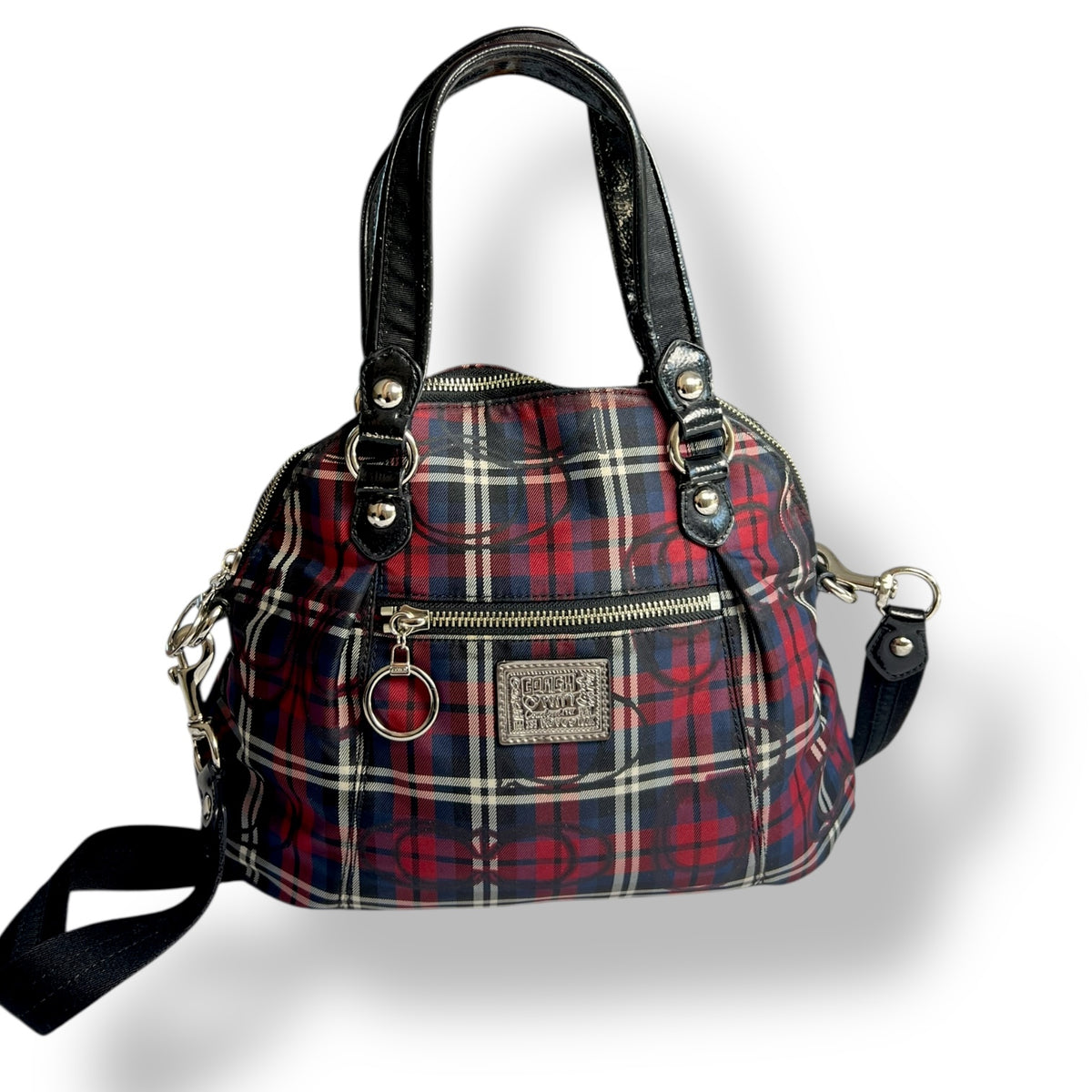 Coach 2011 Poppy Tartan Plaid Satchel Bag – Vintage Swag SA